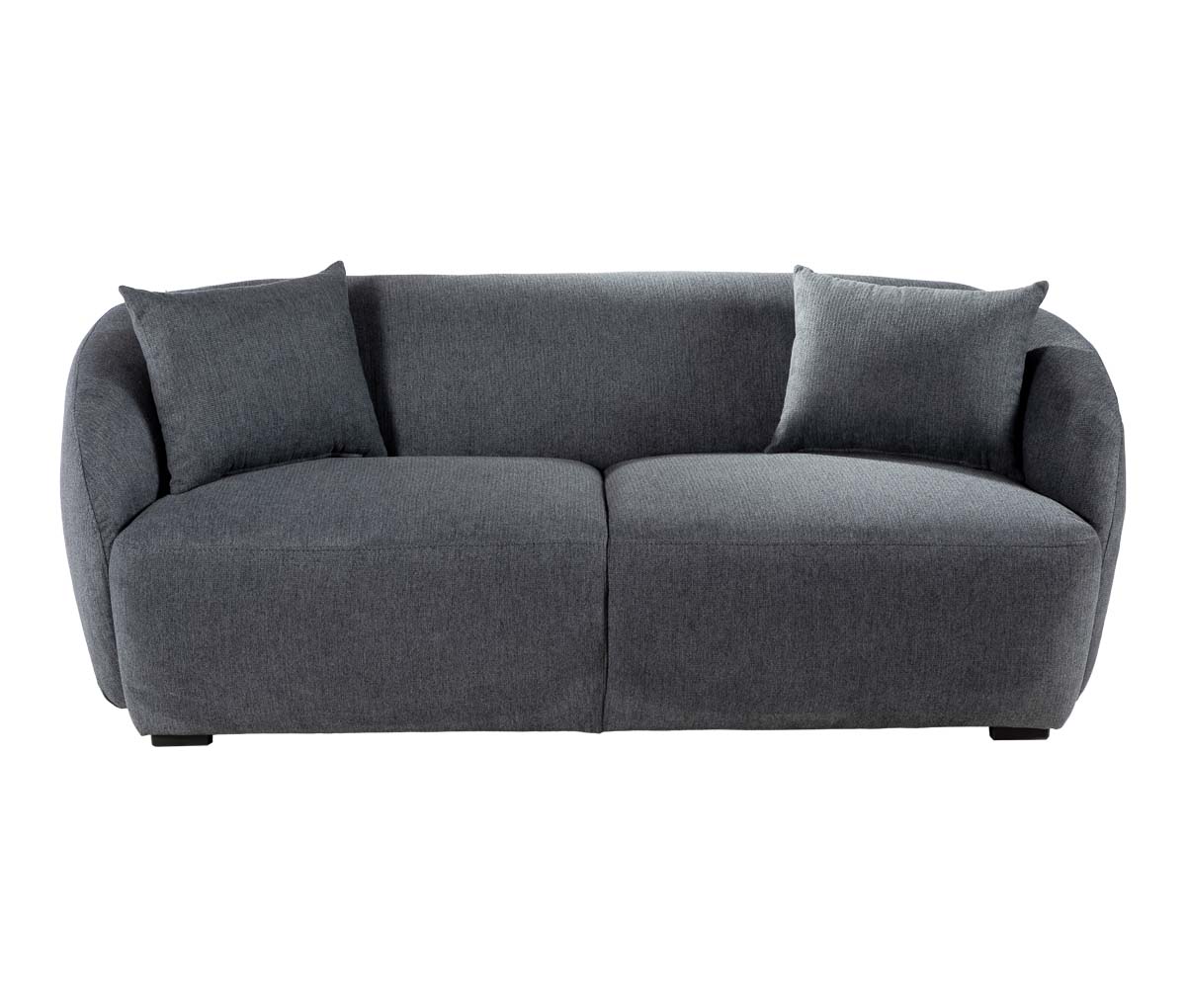 Sofá 2 cuerpos Kant - Gris oscuro