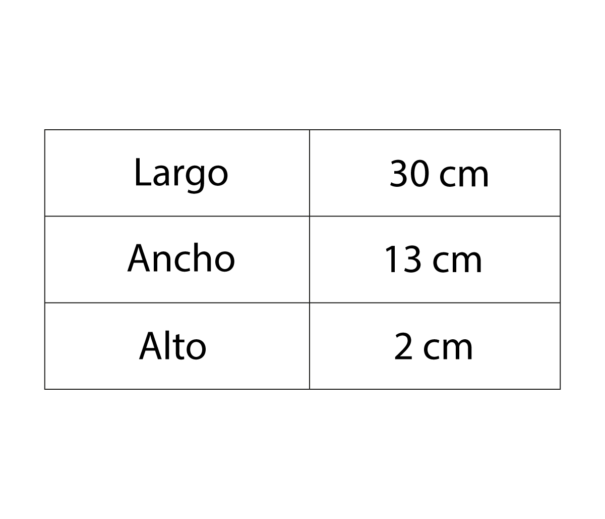 Tabla de presentación o decorativa Ivar grande - Natural