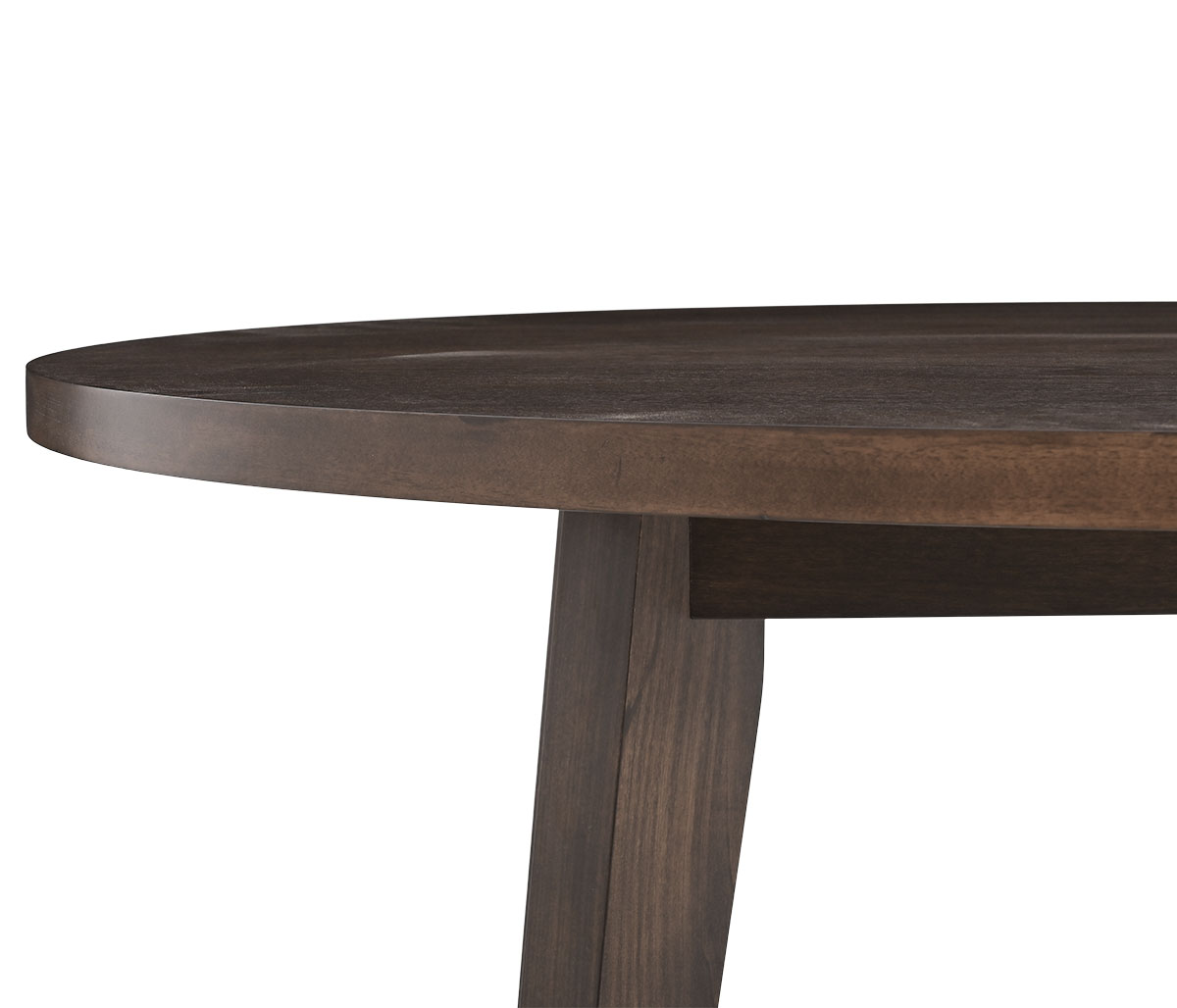 Mesa De Comedor Evo 120 Cm Redonda Nogal